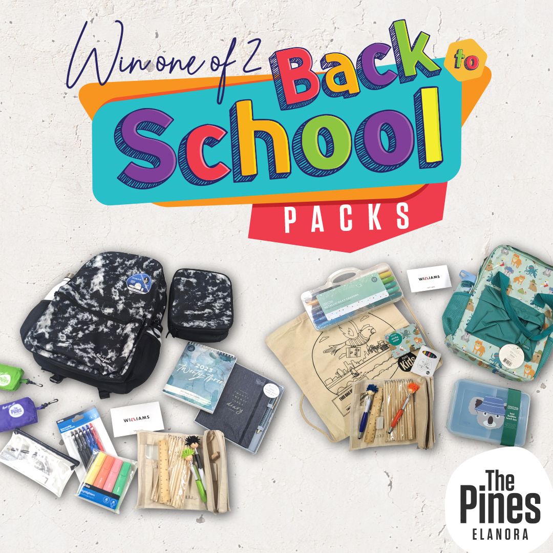 Win 1 Of 2 Back To School Packs! - The Pines